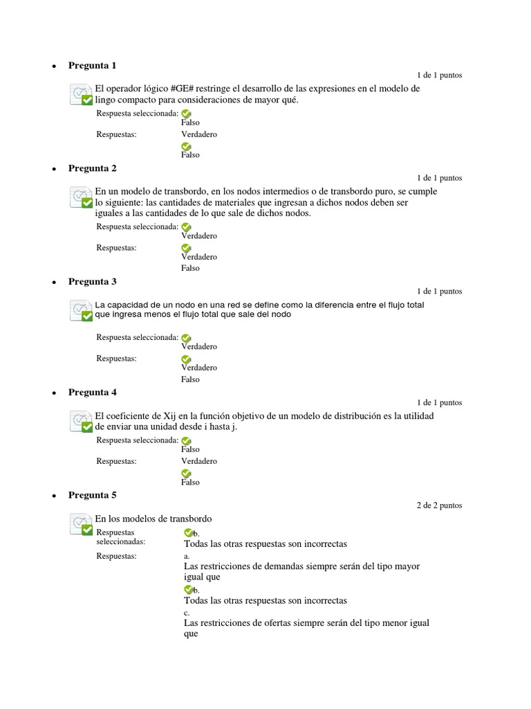 Quiz 2 Iop | PDF | Inventario