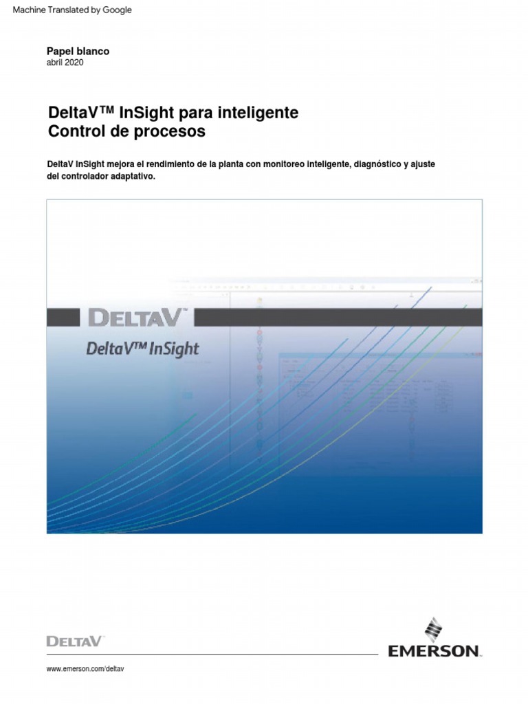 White Paper Deltav Insight For Intelligent Process Control Deltav en ...