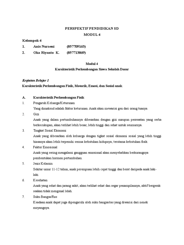 Paper Modul 4 | PDF