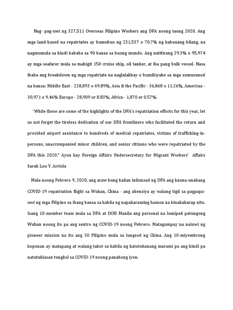 Ayon Sa Philippine Statistics Authority | PDF