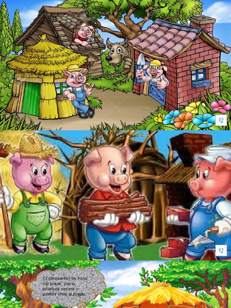 Cuento de Tres Chanchitos | PDF