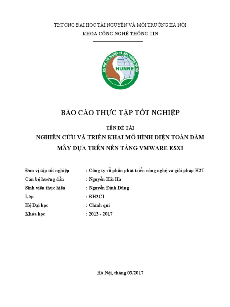 075345 - 2.Mẫu Báo Cáo Thuc Tap Tot Nghiep | PDF