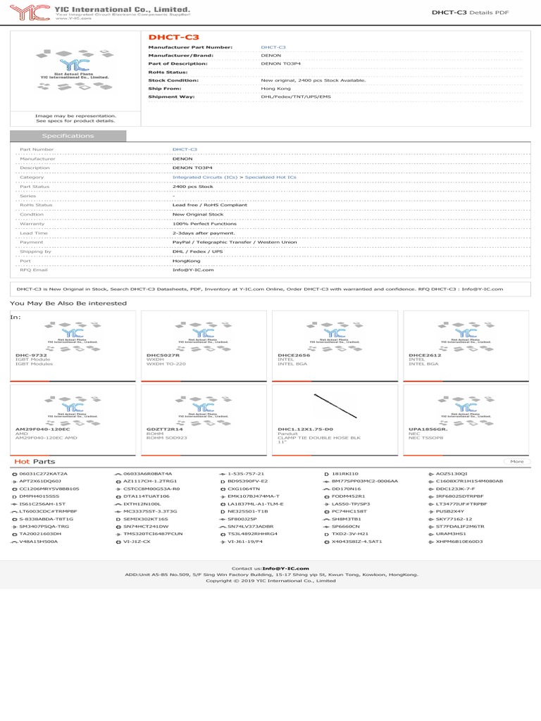 DHCT C3 | PDF | Computing | Computer Hardware
