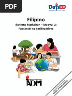 Expressions Column Writing Filipino | PDF
