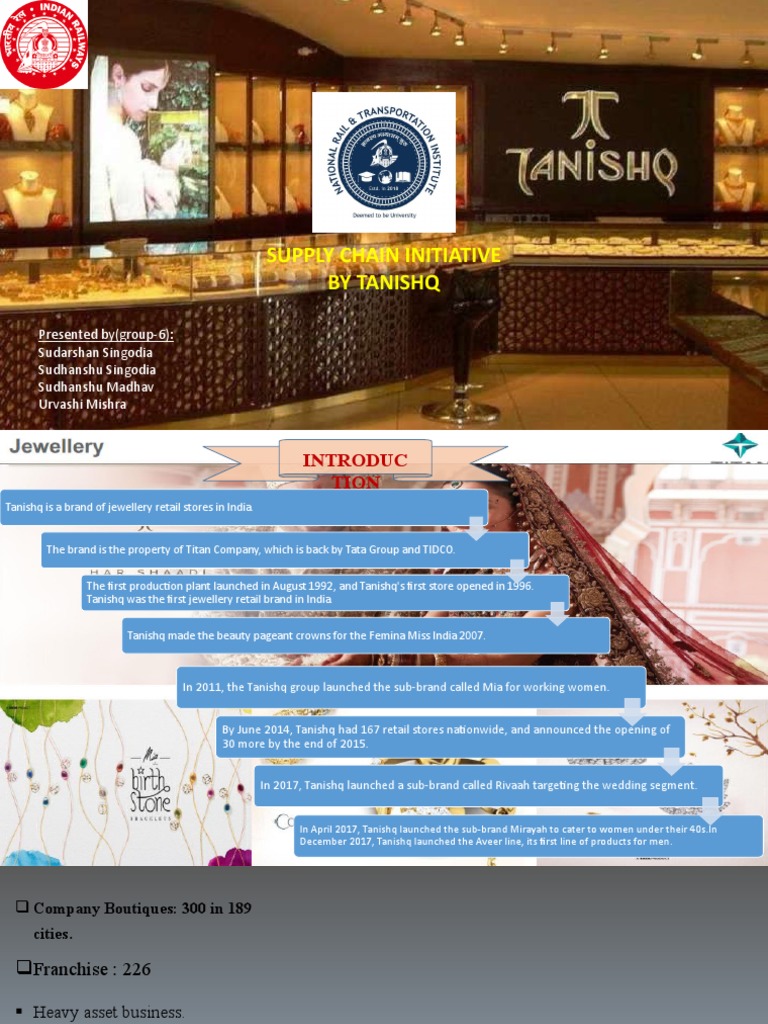 Leveraging Supply Chain Initiatives to Drive Growth: Tanishq's ...