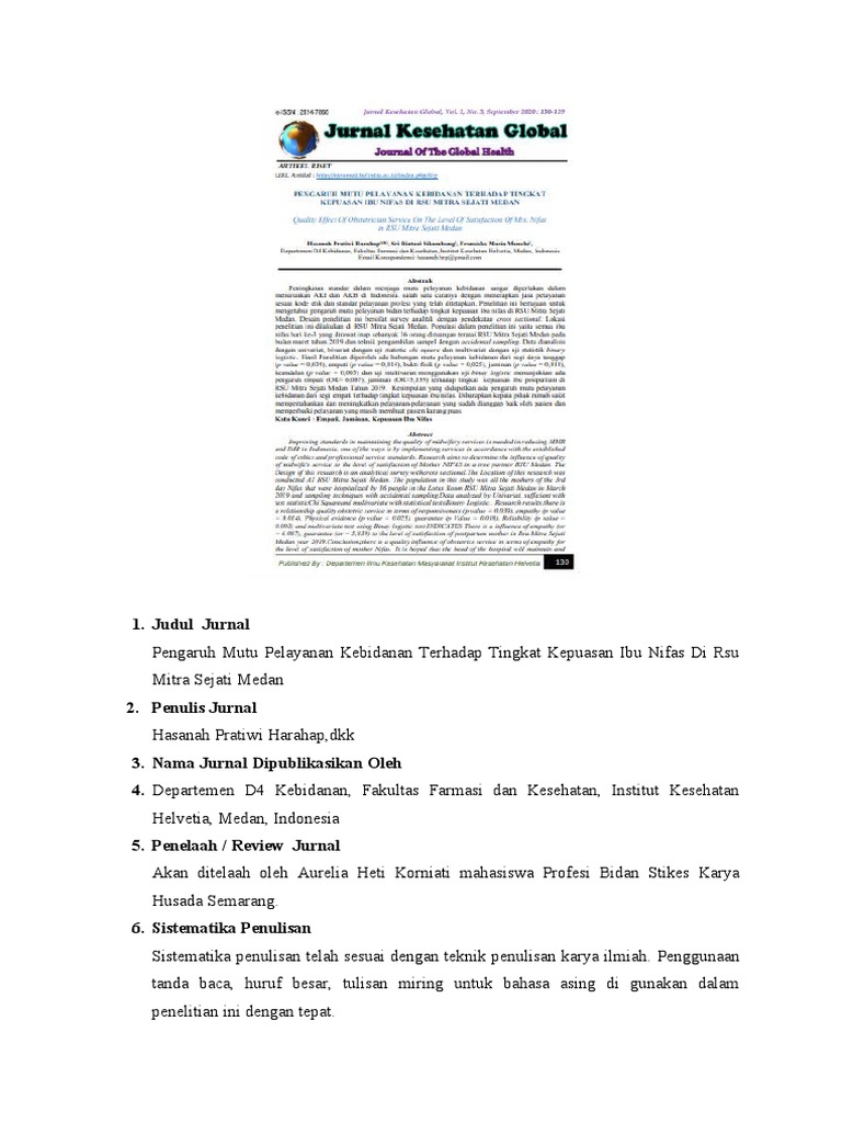 Strobe 1 | PDF | Kesehatan Holistik | Sains & Matematika