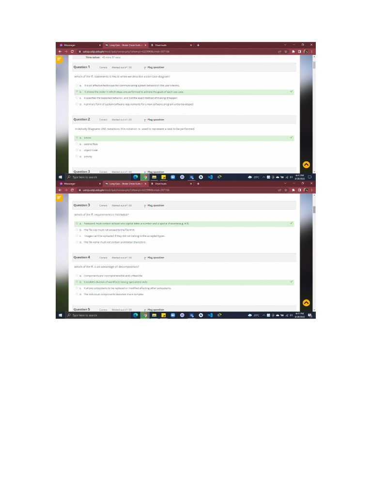 Applications Development and Emerging Technologies Quiz | PDF