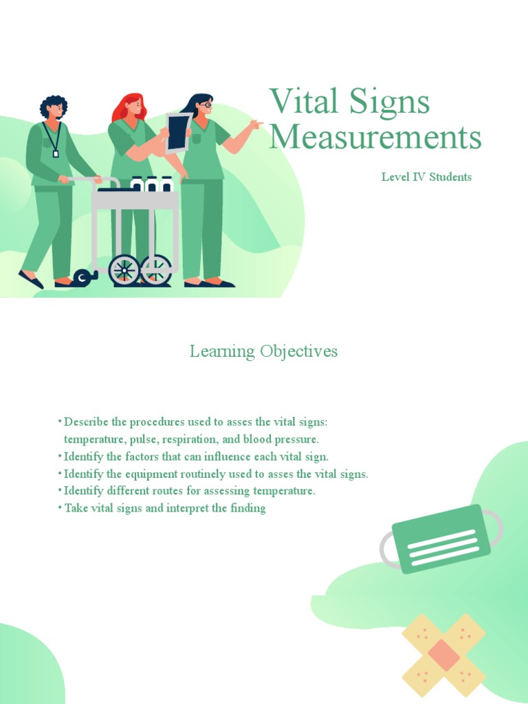 Taking Vital Signs | PDF | Pulse | Blood Pressure