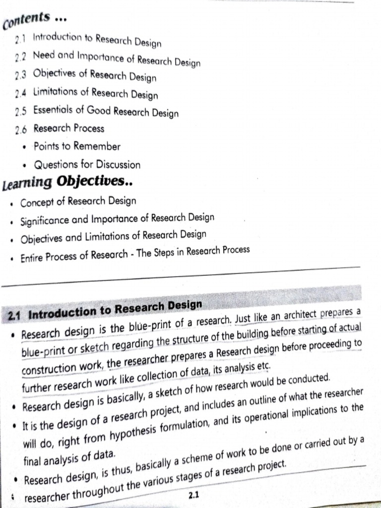 Research Design Importance: Objectives | PDF | Statistics | Sampling ...