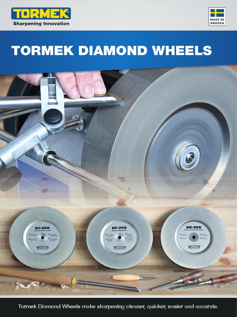 Tormek Diamond Wheels Make Sharpening Cleaner, Quicker, Easier and Accurate | PDF | Grinding ...