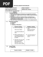 Lesson Plan (Sequencing of Events) | PDF | Lesson Plan | Teachers