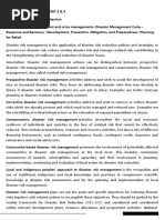 Four Theories On Disaster Management Studies | PDF | Attitude ...