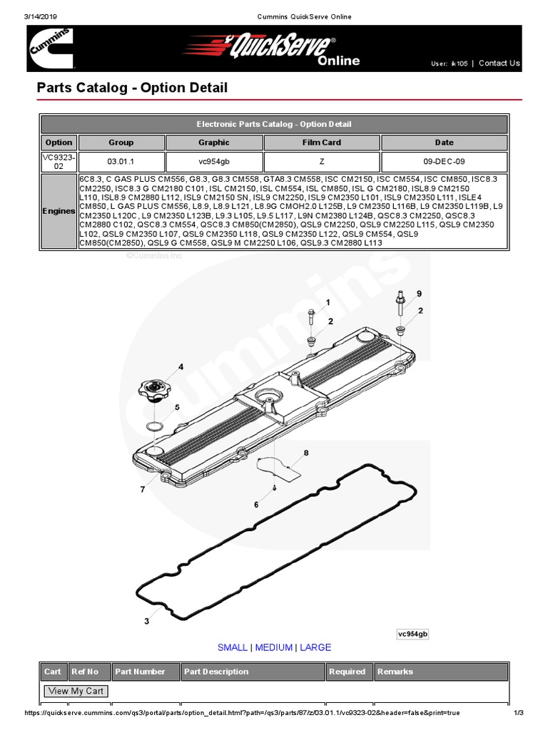 Electronic Parts Catalog - Option Detail | PDF | Manufactured Goods ...