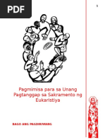 First Communion Rite in Filipino | PDF