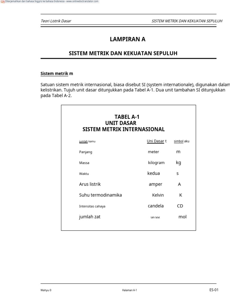 SISTEM METRIK DAN KEKUATAN SEPULUH - En.id | PDF
