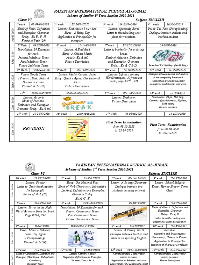 Sos 6th English | PDF | Verb | English Language