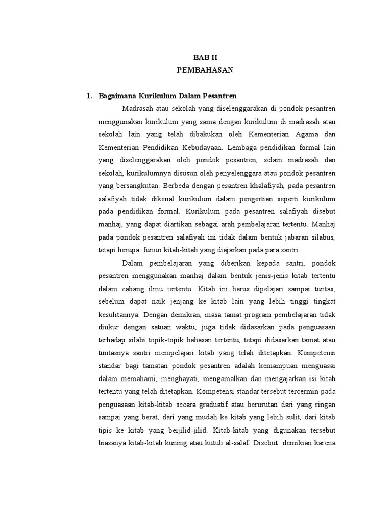 BAB II Pembahasan | PDF