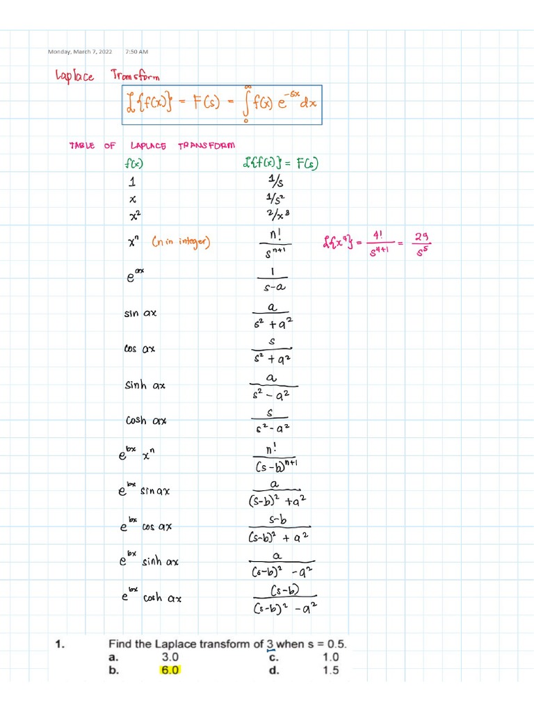 advanced math soln paper | PDF