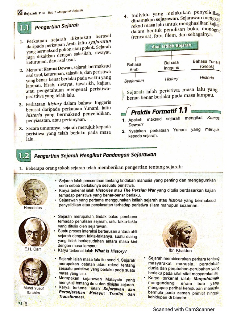 Sejarah Bab 1 | PDF