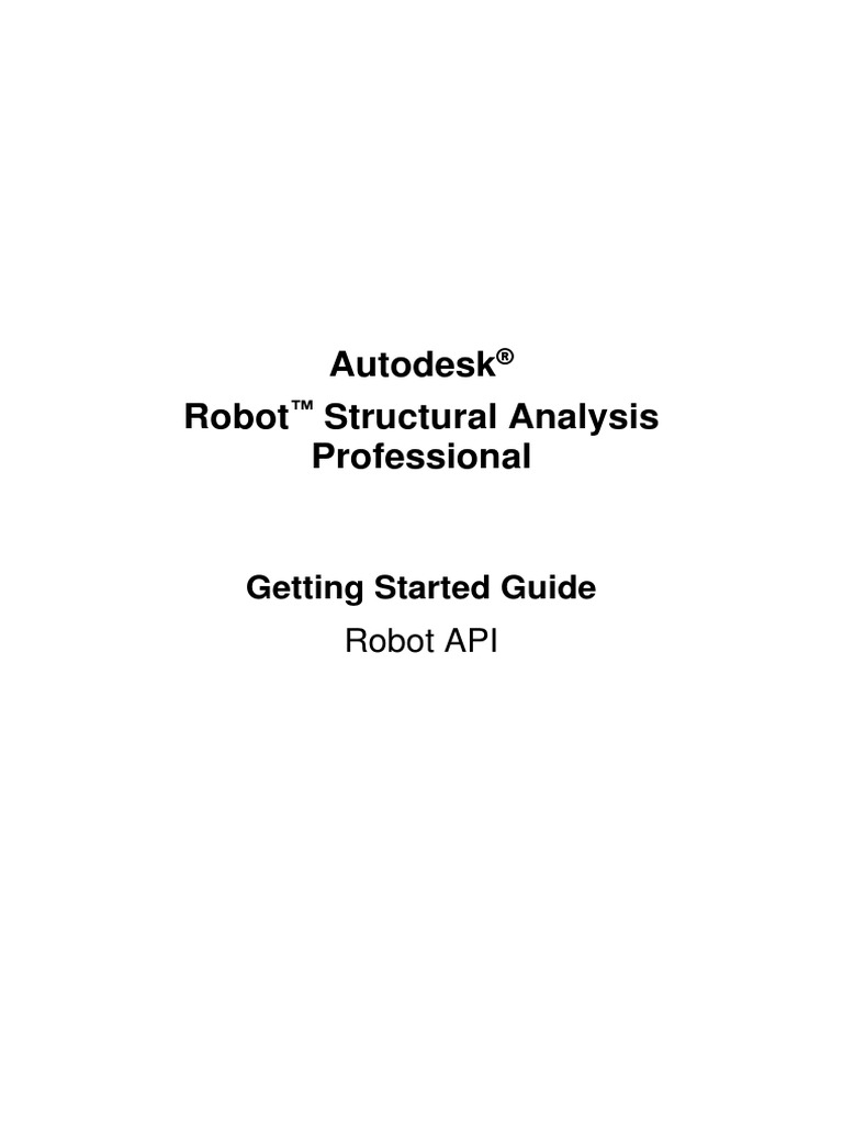 Getting Started Guide Robot API | PDF