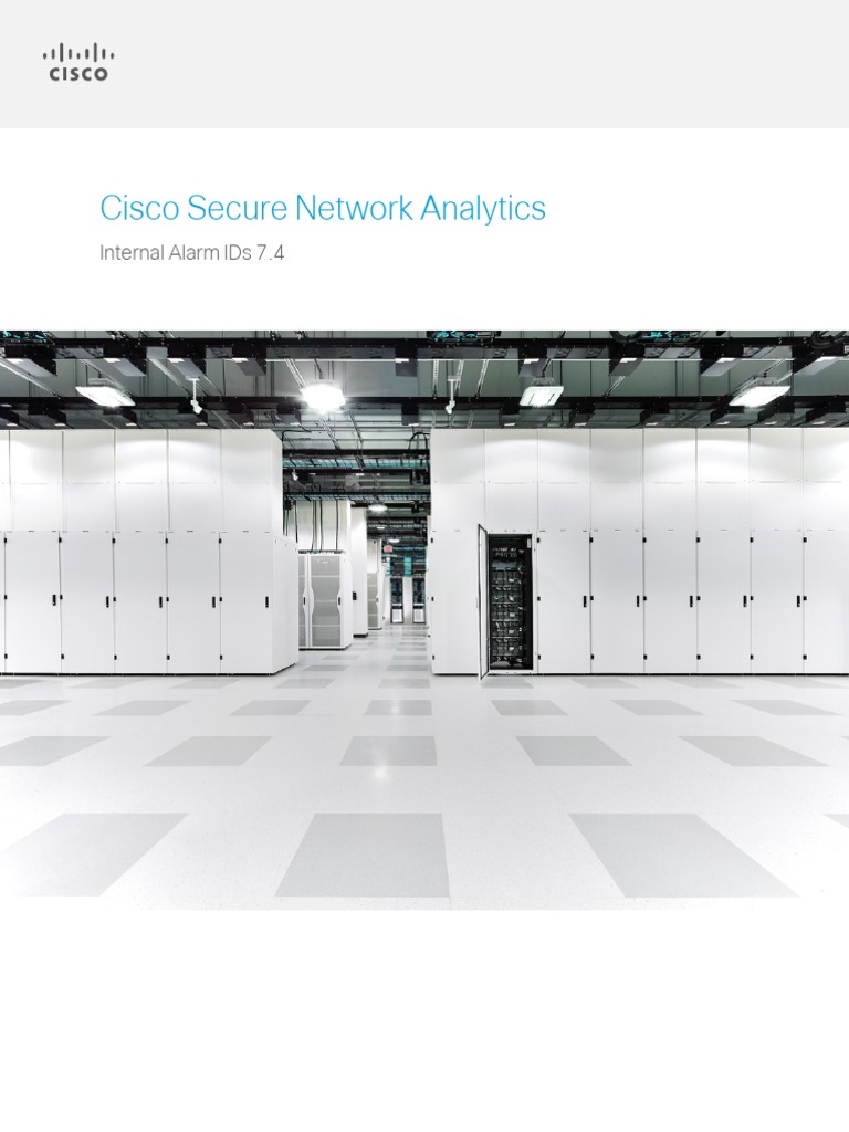 Cisco Secure Network Analytics Internal Alarm IDs 7.4 | PDF | Computers
