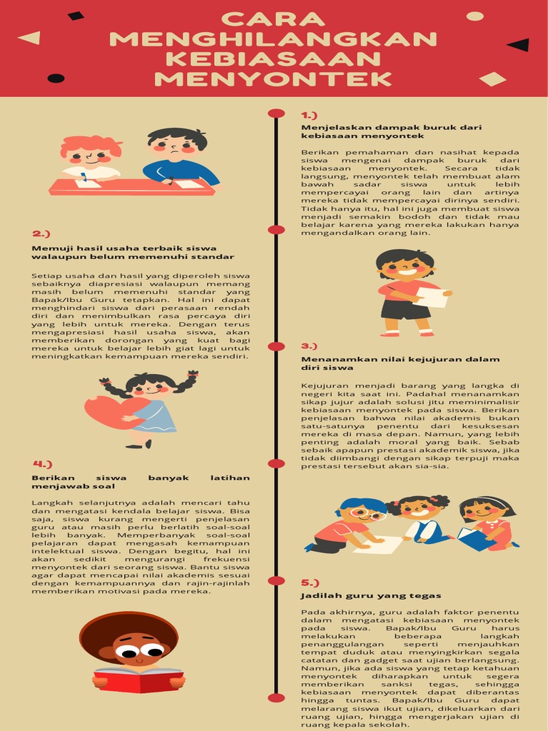 Infografis Perilaku Menyontek - Rizky Aulia Amanda | PDF | Pengembangan ...
