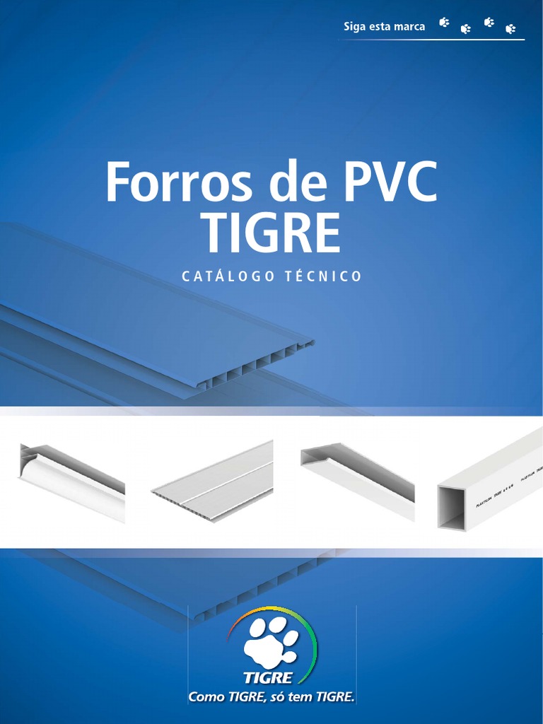 Forros de PVC TIGRE CATÁLOGO TÉCNICO | PDF