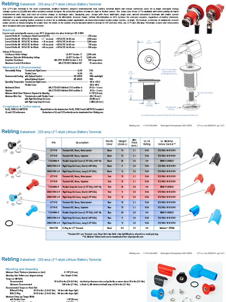 Electrical: Current Each Current Profile Causes A Max 30º C Temperature ...