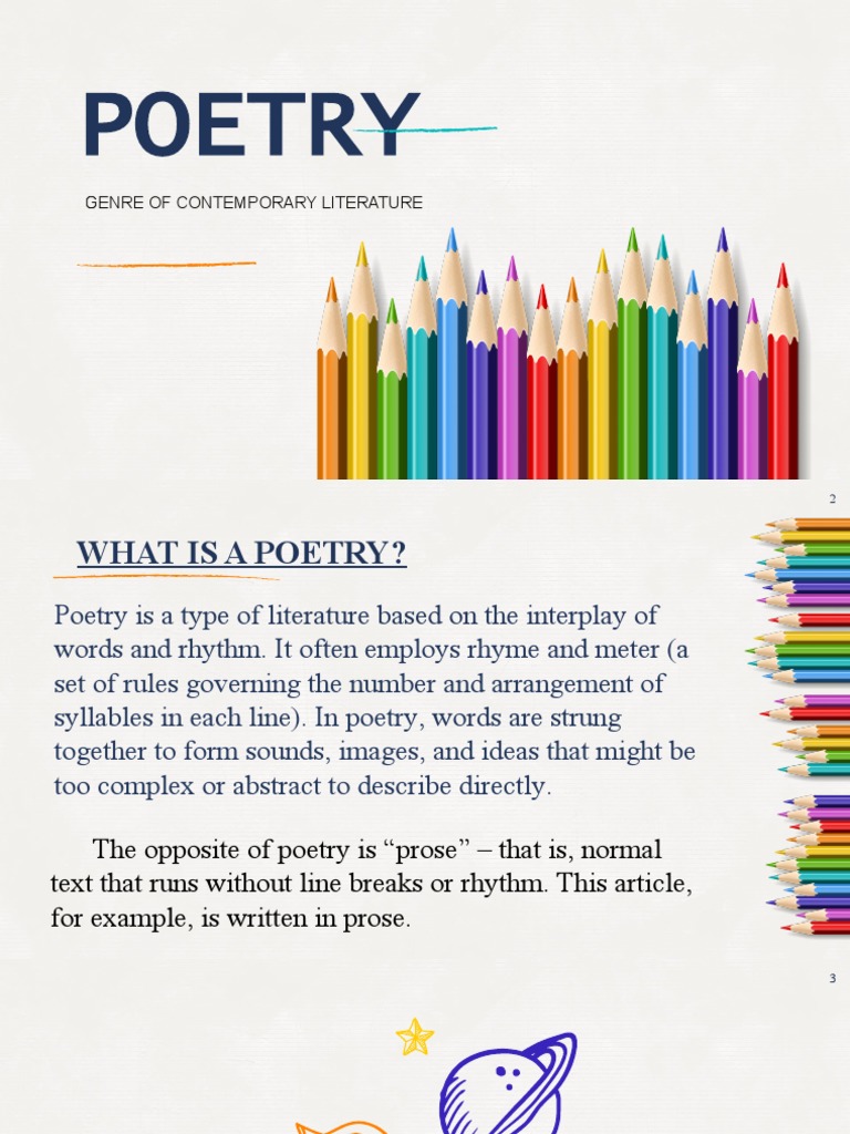 An In-Depth Exploration of Poetry: Elements, Structures, Devices, and ...