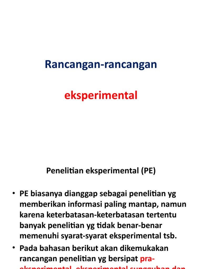 Rancangan Metode Penelitian | PDF