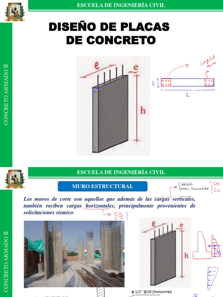 Muros Estructurales - 2022-01 | PDF | Hormigón | Concreto reforzado