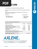 Ficha Técnica del Argón | PDF | Argón | Gases