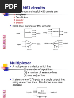8x1 Mux Using 4x1 Mux | PDF | Electronic Design | Computer Engineering