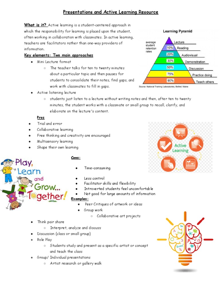 Presentations and Active Learning Resource-2 | Download Free PDF ...