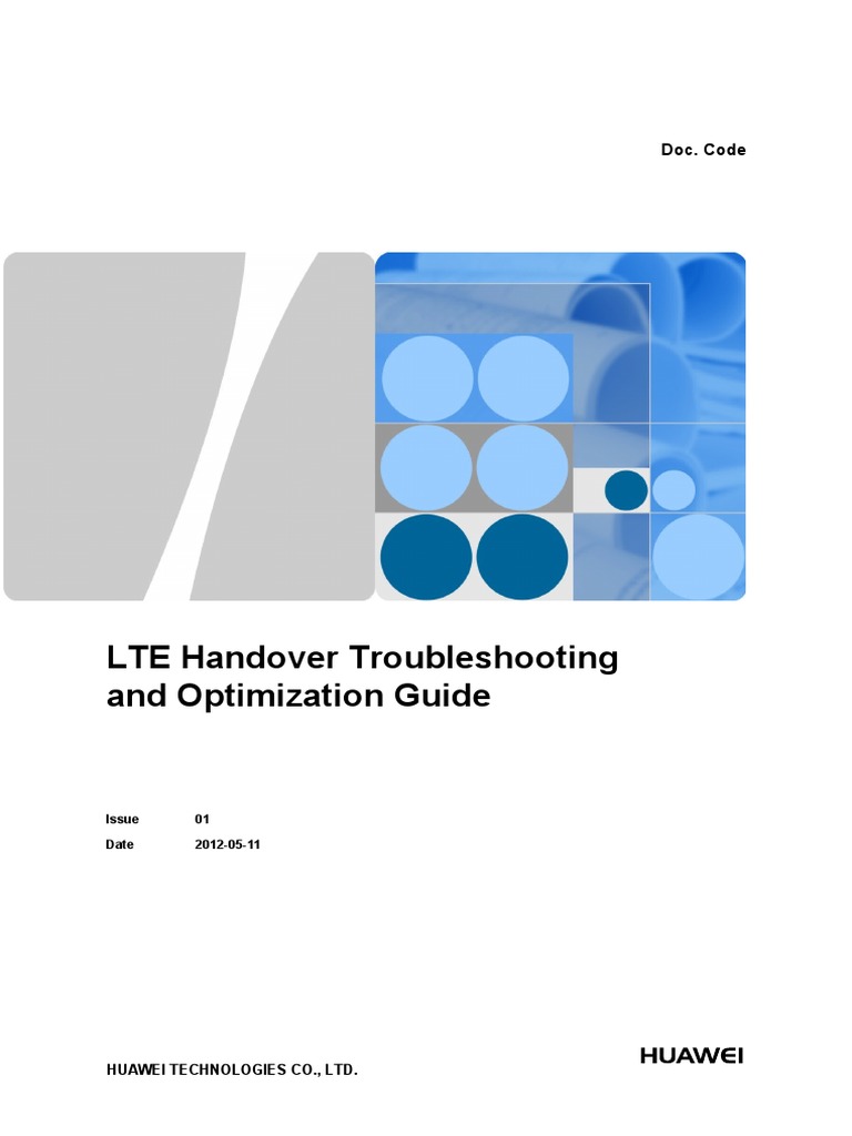 LTE Handover Troubleshooting and Optimization Guide | PDF | Computer Network | Lte ...
