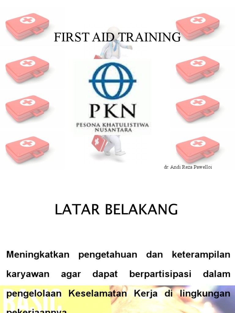 FIRST AID TRAINING Dr. Reza | PDF | Pengembangan Diri | Sains & Matematika