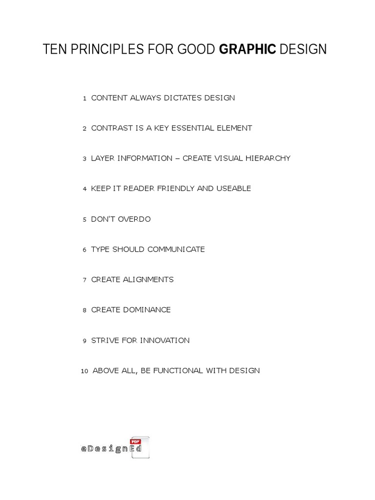 10 Design Principles Examples | PDF | Typefaces | Creativity