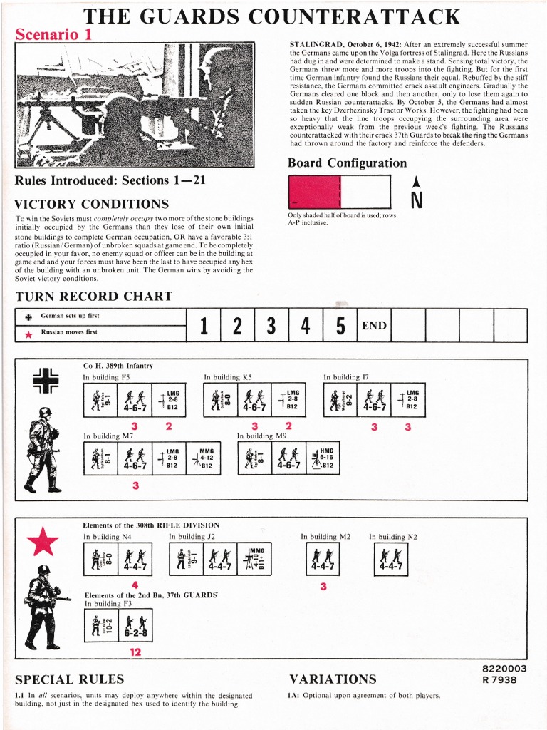 Squad Leader Scenarios | PDF | Battle Of Stalingrad | Military