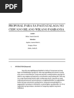 Wikang Cebuano | PDF