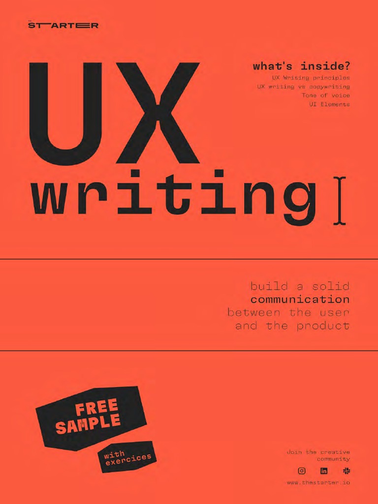 UX Writing Guide eBook | PDF | Copywriting | Experience