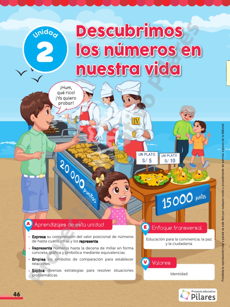 Matemática - 3er Grado - Unidad 2 | PDF