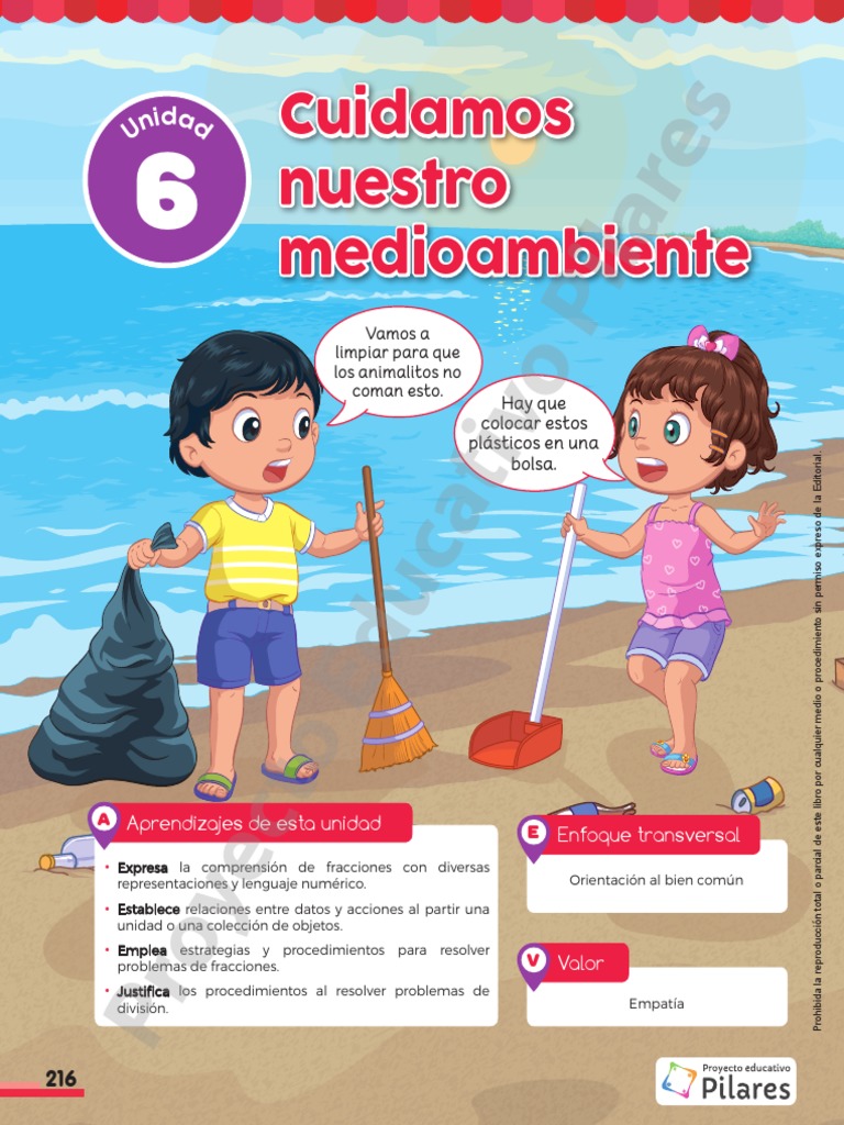 Matemática - 3er Grado - Unidad 6 | PDF