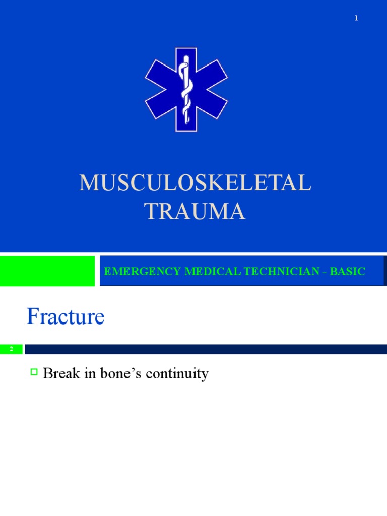 Understanding Musculoskeletal Trauma | PDF | Musculoskeletal Disorders ...