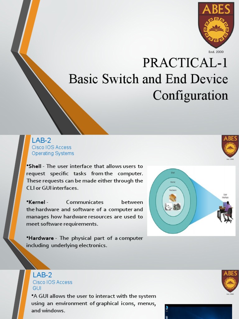 Practical-1 Basic Switch and End Device Configuration | PDF | Command ...