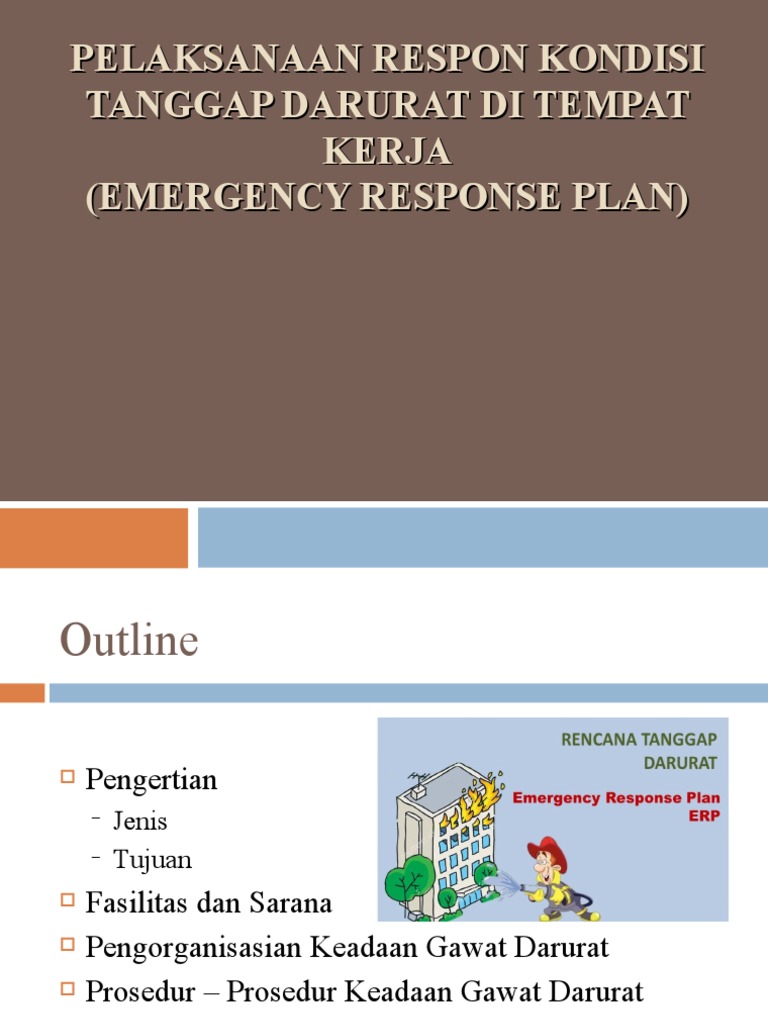 Rencana Tanggap Darurat #2 | PDF