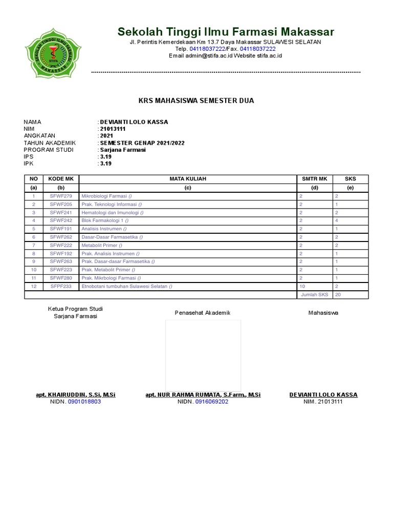 Stifa Makassar | PDF