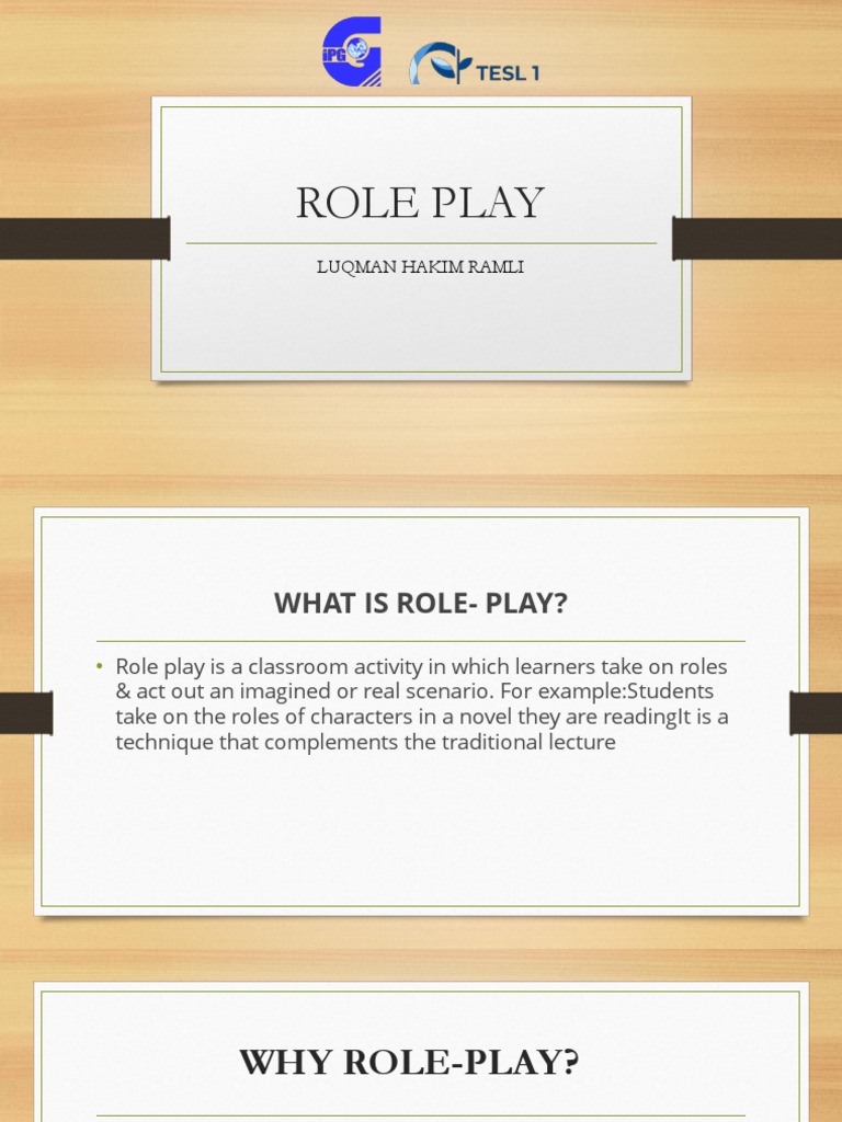 Role Play & Problem Solving | PDF | Learning | Psychology
