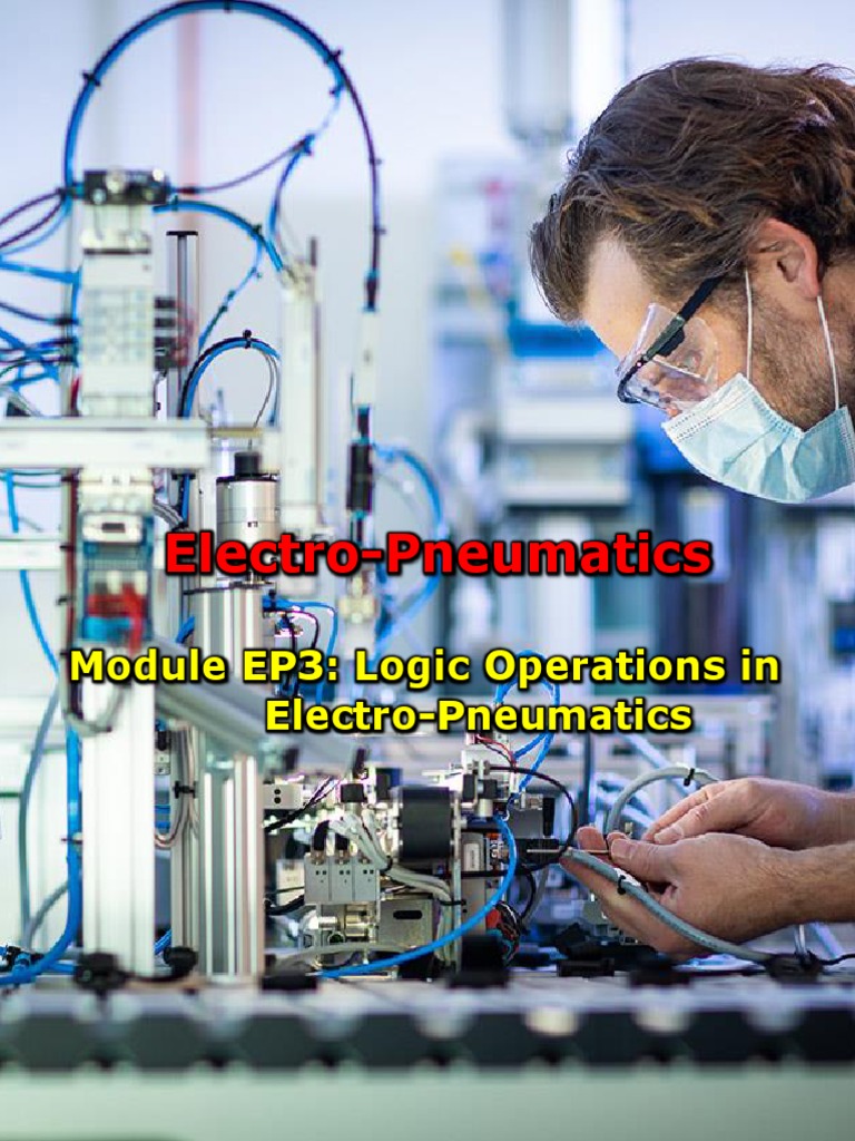Module EP3: Logic Operations in Electro-Pneumatics | PDF | Relay | Switch