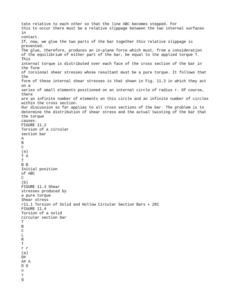 Torsion On Beam | PDF | Stress (Mechanics) | Torque