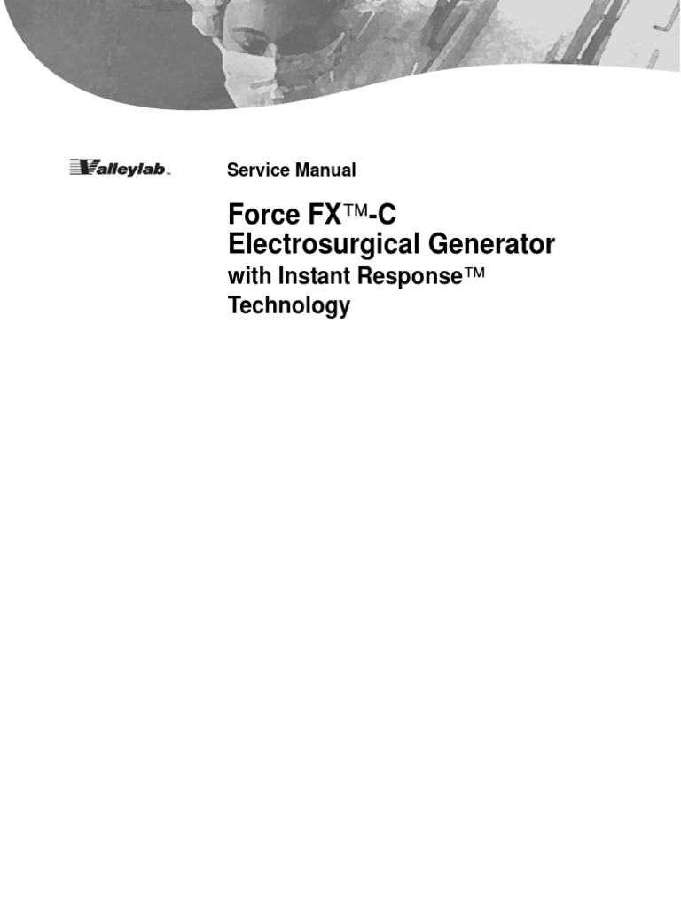 Manual de Serviço Force FX-C | PDF | Electronics | Electrical Engineering